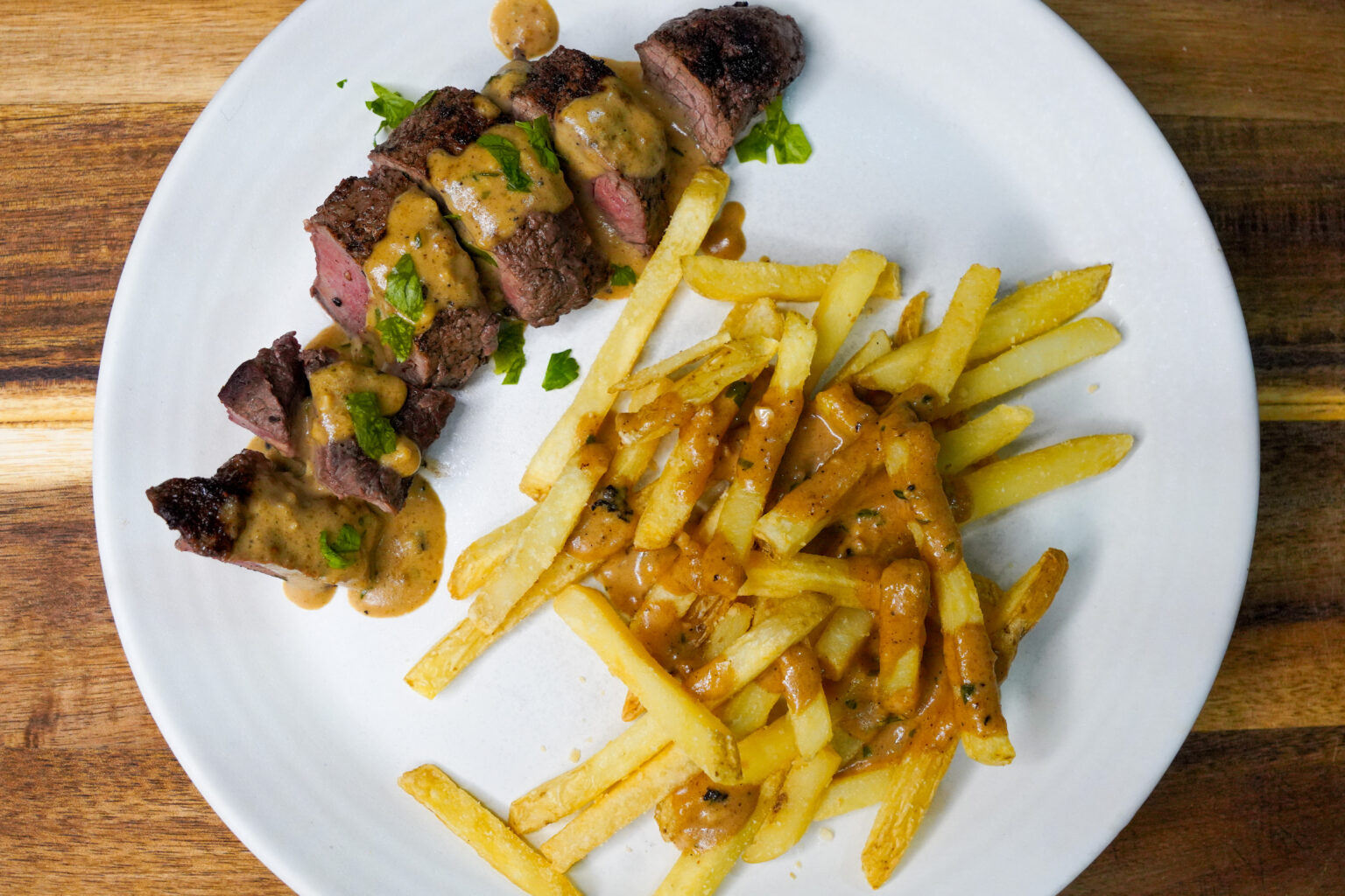 Venison Steaks with a Parmesan Cream Sauce - JennDanella.com