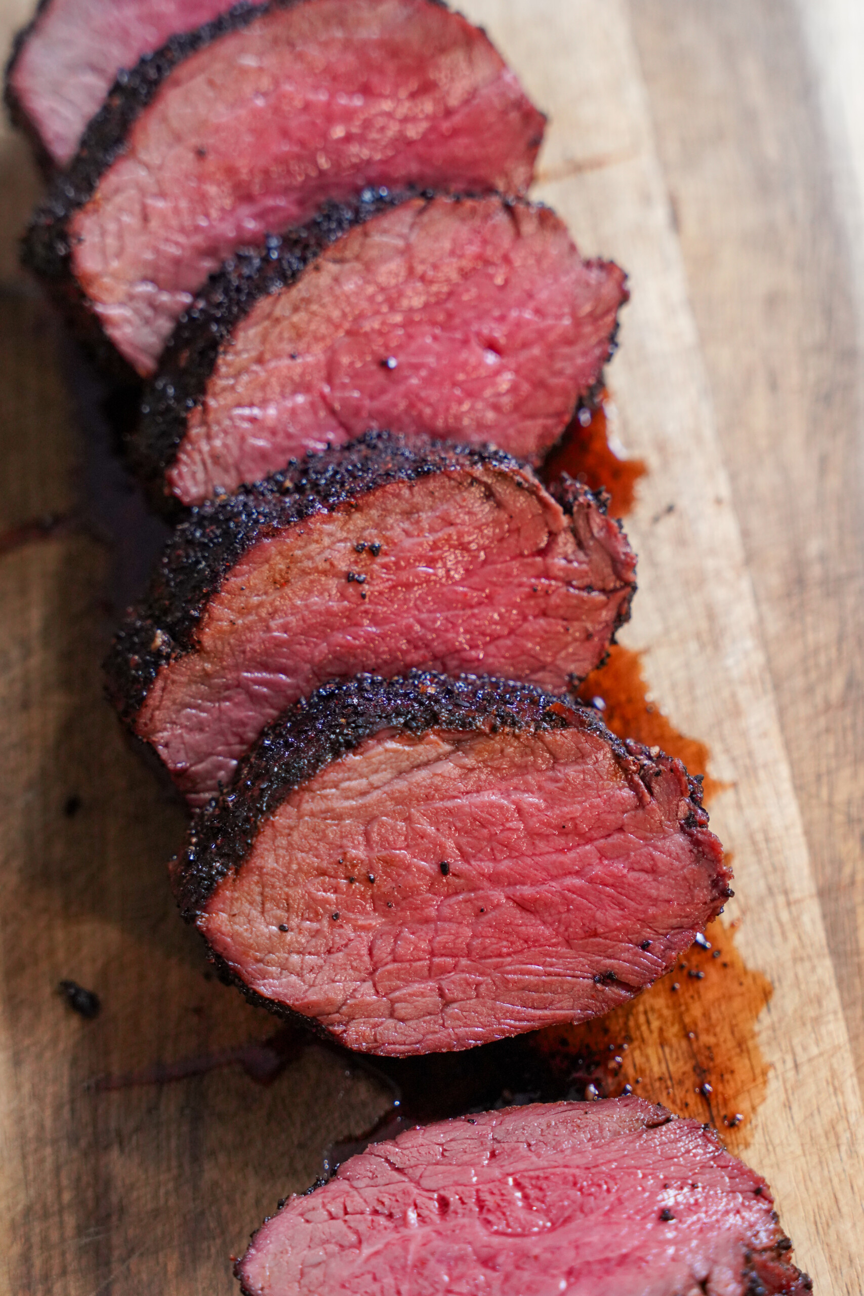 Grilled Elk Backstrap with a Homemade Coffee Rub - JennDanella.com