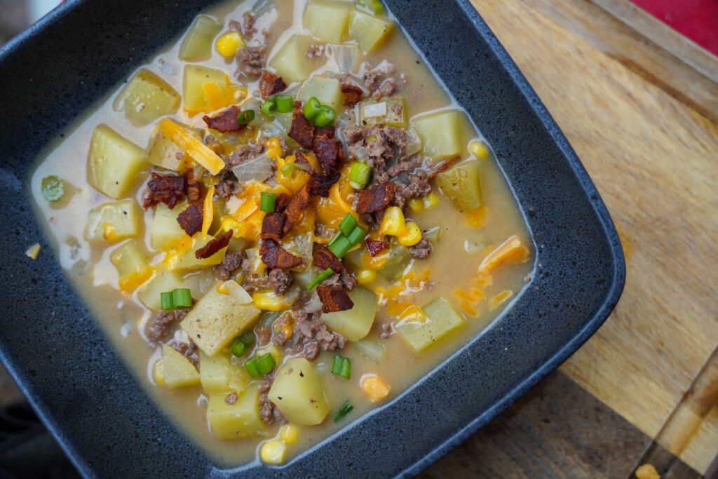 Easy Creamy Venison and Potato Chowder - JennDanella.com